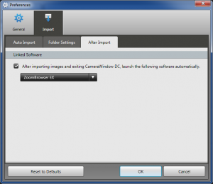 Canon CameraWindow and Windows 7 – Notes to self